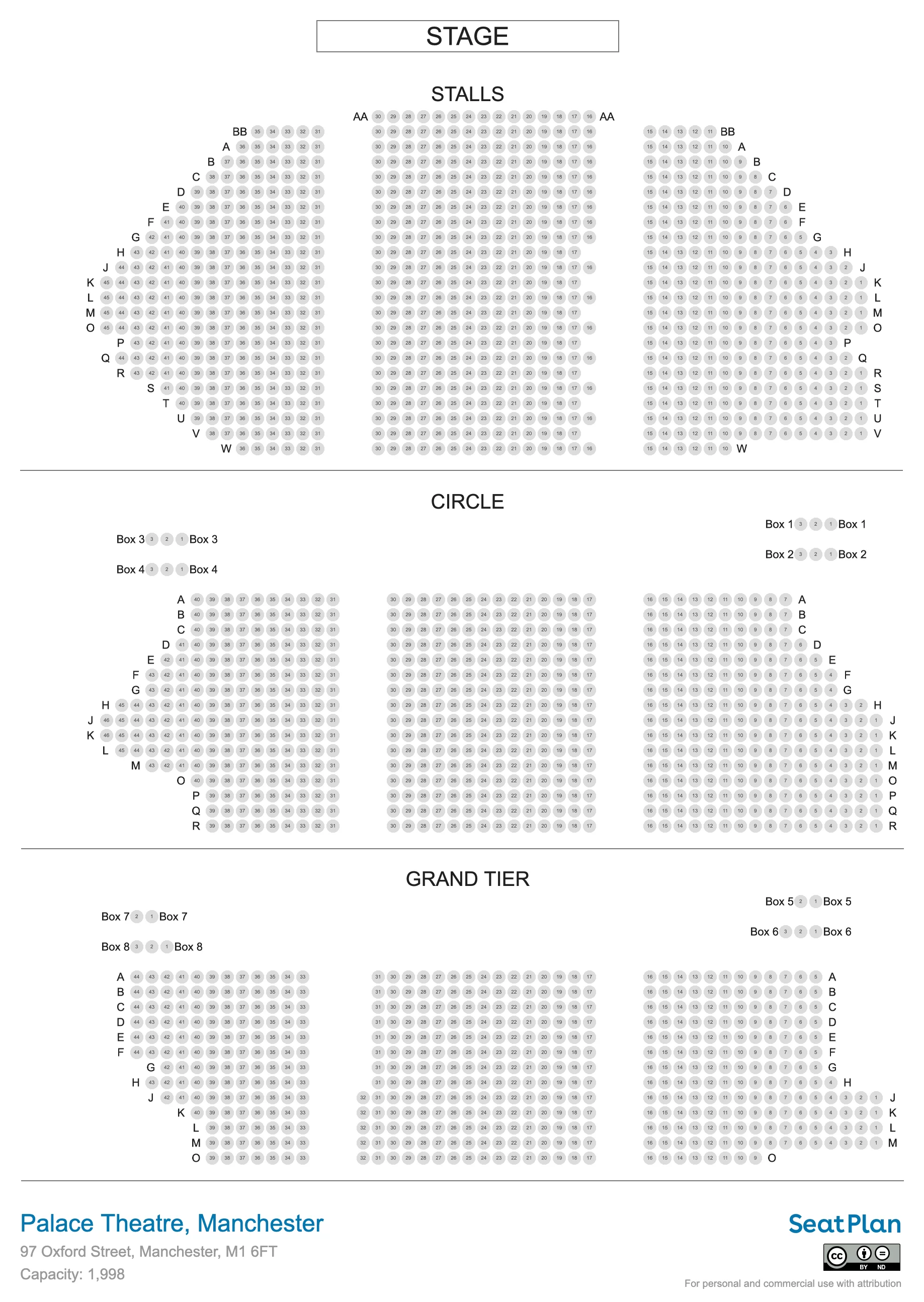 Palace Theater St Paul Seating Chart