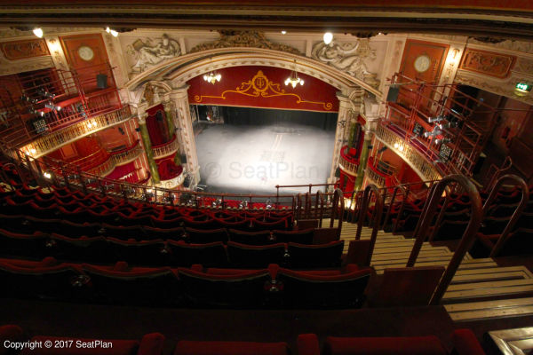 New Wimbledon Theatre Upper Circle View From Seat | Wimbledon | SeatPlan