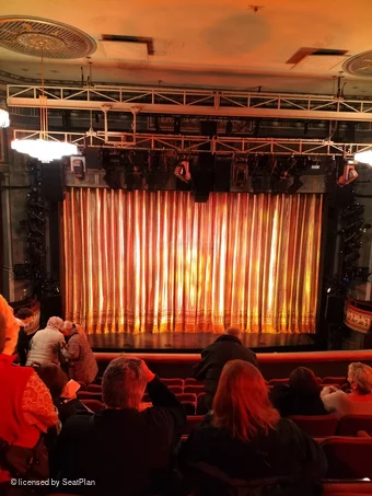 Broadhurst Theatre Mezzanine View From Seat | New York | SeatPlan
