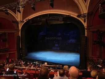 Broadway Theatre Front Mezzanine View From Seat | New York | SeatPlan