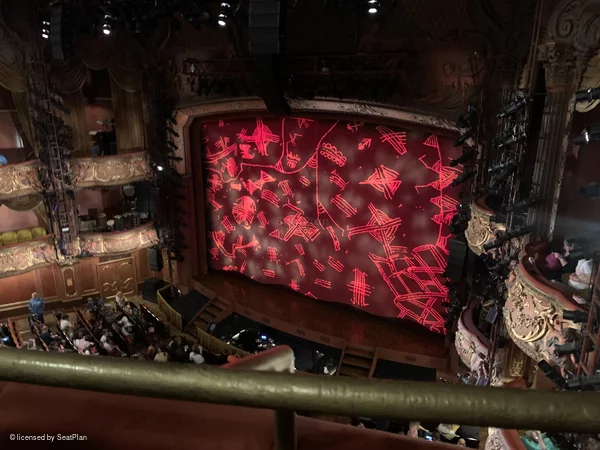 Lyceum Theatre Grand Circle View From Seat | London | SeatPlan