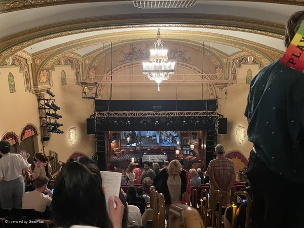 Golden Theatre Rear Mezzanine View From Seat | New York | SeatPlan