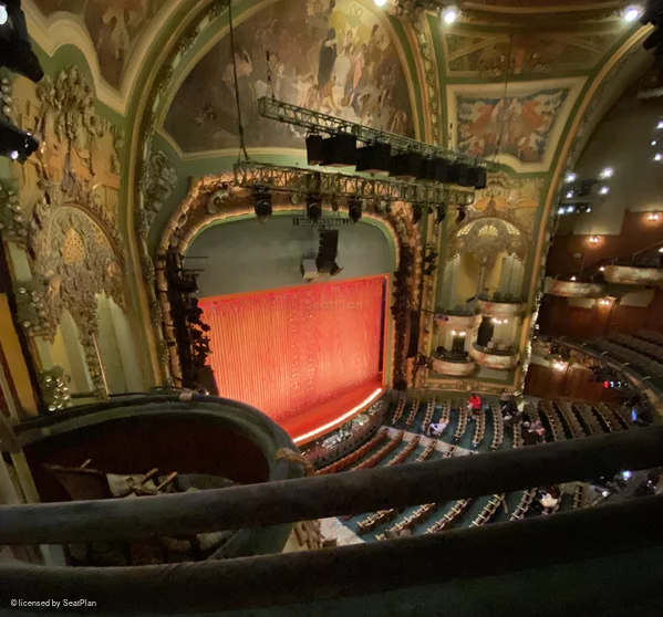 New Amsterdam Theatre Balcony View From Seat | New York | SeatPlan