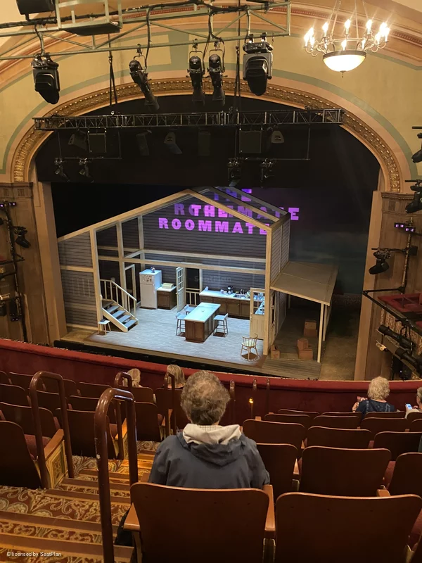 Booth Theatre Mezzanine View From Seat | New York | SeatPlan