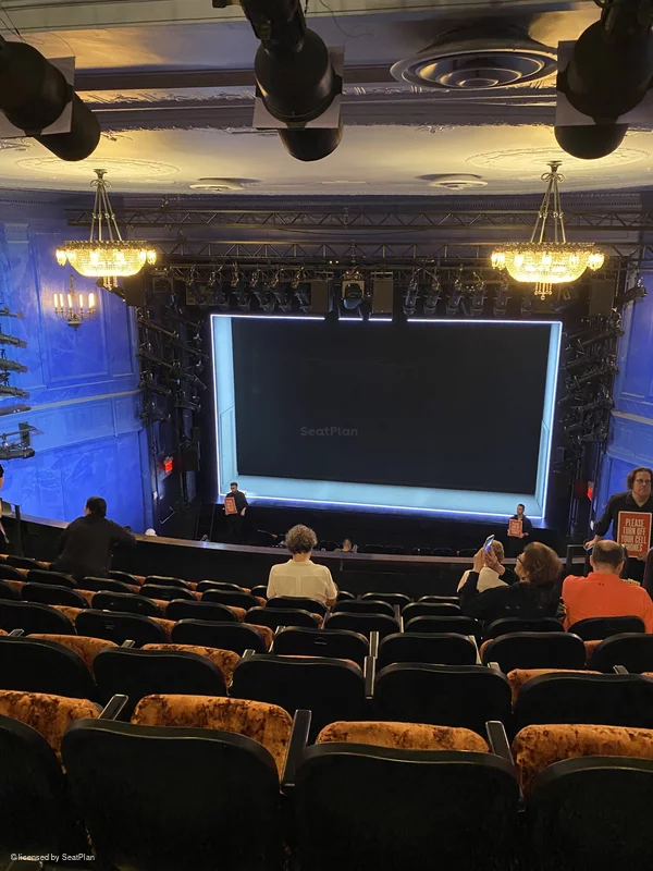 Hayes Theater Mezzanine View From Seat | New York | SeatPlan